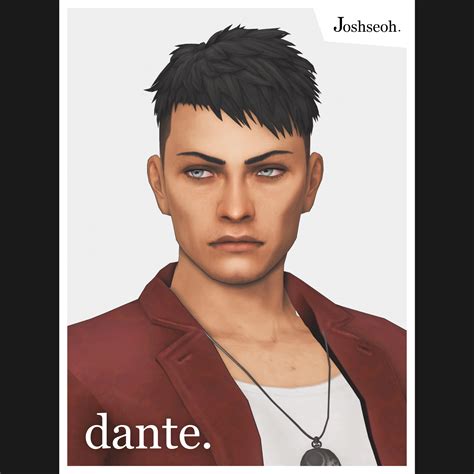 Dante Hair Reboot Version Files The Sims 4 Create A Sim Curseforge