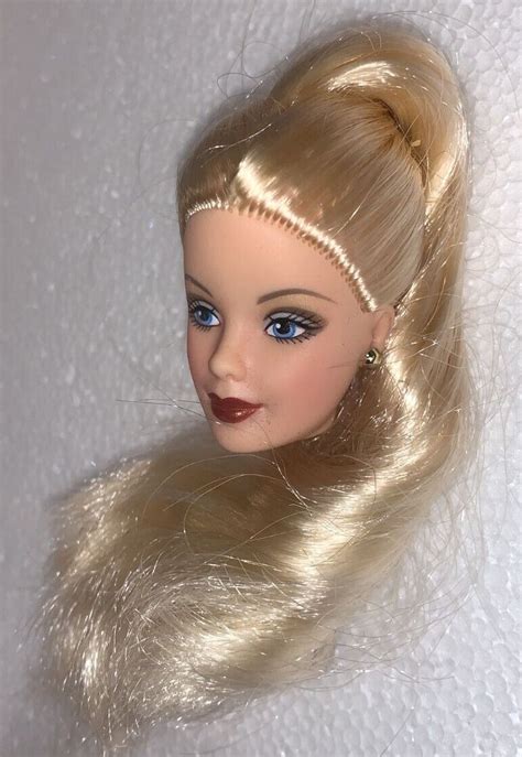 Head Mackie Closed Mouth Barbie Doll Blonde Hair 💛 Unboxed Ebay