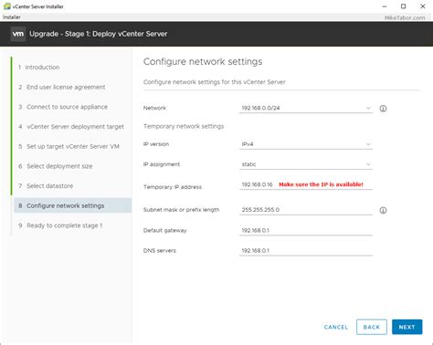Step By Step Upgrade VCenter Server Appliance VCSA From 6 7 To 7 0 Home
