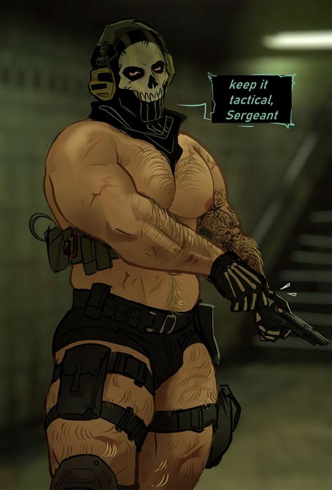 Ghost Call Of Duty And 1 More Drawn By Toxicroxic Danbooru