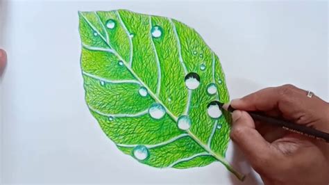 How To Draw Water With Pencil Step By Step