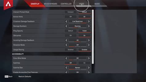 How To Change Adaptive Resolution FPS Target Apex Legends YouTube