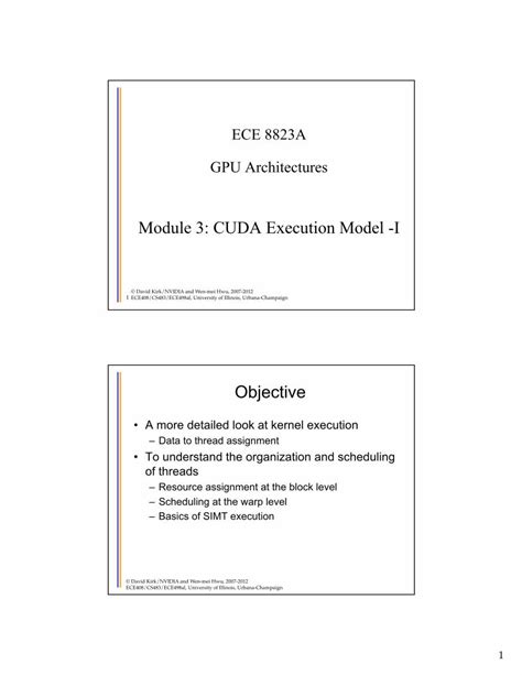 pdf module 3 cuda execution model iece8823 550 2018 01 cuda