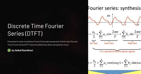 discrete time fourier series dtft