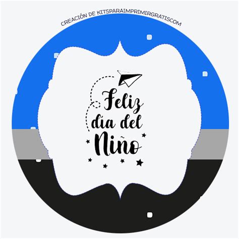Stickers Dia Del Nino Kits Para Imprimir Gratis