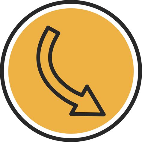 Curve Arrow Vector Icon Design 27834803 Vector Art At Vecteezy