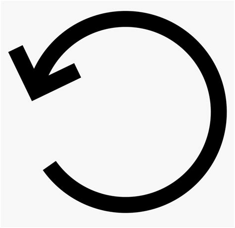 Svg Circle Arrow Rotate Symbol Png Transparent Png Kindpng