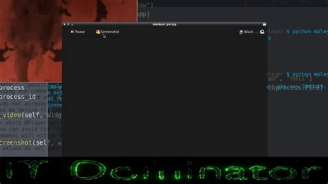 Python GUI Gtk 3 Glade GtkDrawingArea MPlayer YouTube