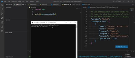 Visual Studio Code Make Python Interactive Popup In A Seperate Window
