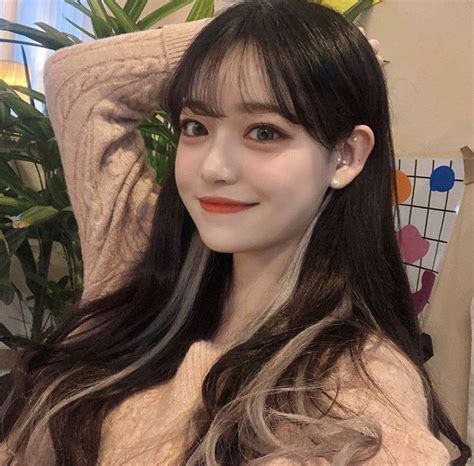 Ulzzang Girl Visual Hair Inspo Color Kpop Hair Color Hair Inspiration Color