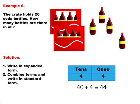 Math Example Numbers Models Of Numbers In Expanded Form Example 6