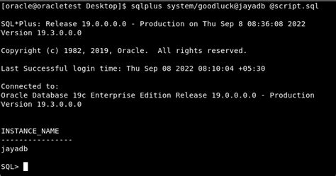 saving and running scripts in oracle dot net tutorials