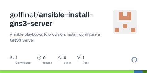 GitHub Goffinet Ansible Install Gns3 Server Ansible Playbooks To