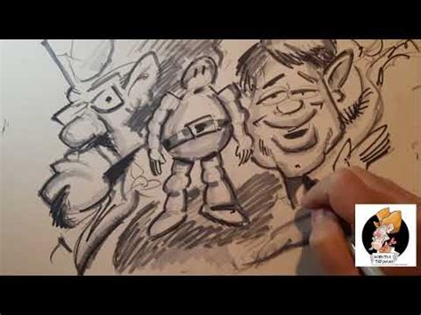 How To Draw Cartoons Step By Step YouTube