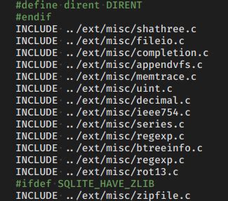 Loading Extensions Into SQLite At COMPILE TIME Stack Overflow