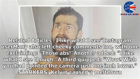Emmerdale S Kelvin Fletcher Drops Jaws With NAKED Snap Wow YouTube
