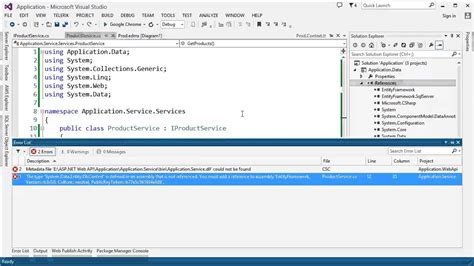 Part 2 Asp Net Web Api Entity Framework Youtube
