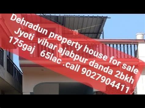 Dehradun Property House For Sale Jyoti Vihar Ajabpur Danda 2bhk 175 Gaj