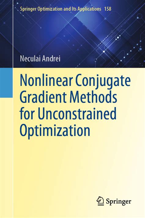 ebook nonlinear conjugate gradient methods for unconstrained… von neculai andrei isbn 978 3