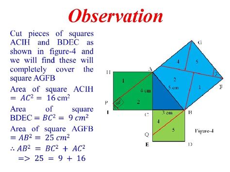 Activity 2 Pythagoras Theorem Class 10 Th Prepared