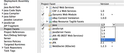How To Solve Dynamic Web Module 3 1 Requires Java 1 7 Or Newer In