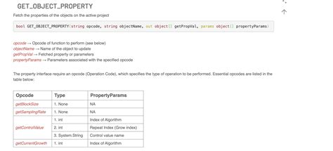 Need An Example On How To Use The GET OBJECT PROPERTY In Python To