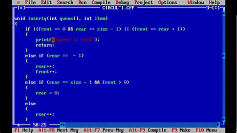 Program To Implement Circular Queue Operation Like Insertion Deletion