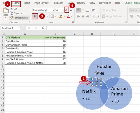 How To Make A Venn Diagram In Excel SpreadCheaters