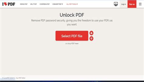 Melhores Ferramentas On Line Para Usar Para Remover A Senha Do PDF