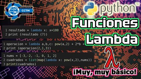 Cómo se usa la función lambda Función anónima Python desde