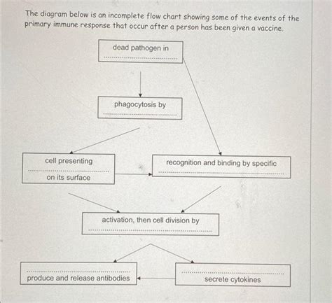 Solved The Diagram Below Is An Incomplete Flow Chart Showing Chegg