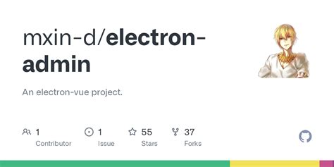 github mxin d electron admin an electron vue project
