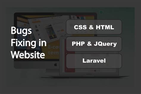 fix bugs in php laravel jquery and html by rztechnologies fiverr