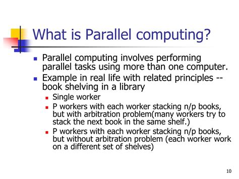 ppt lecture 1 introduction to parallel computing powerpoint presentation id 6676713