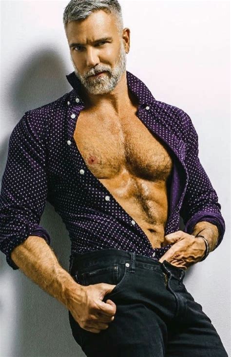 Hairy Men Bearded Men Handsome Older Men Scruffy Men Hunks Men