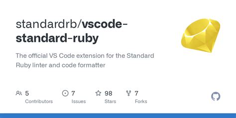 github standardrb vscode standard ruby the official vs code extension for the standard ruby