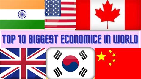 Top Biggest Economies In The World Highest Gdp Countries