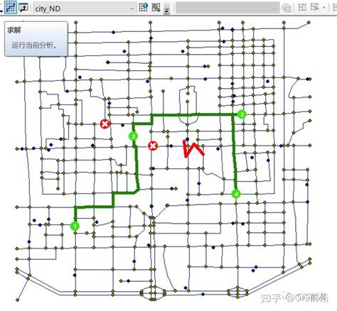 arcgis矢量数据分析：最优路径查找、服务区域分析、od成本矩阵 知乎
