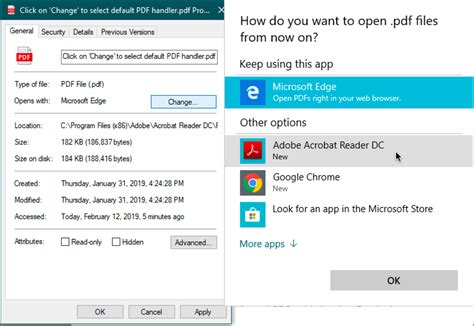 set adobe reader as default pdf program in windows ask dave taylor