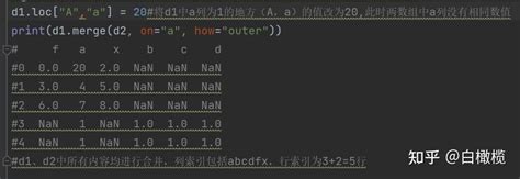 python语法 pandas中的merge（）函数怎么理解 知乎