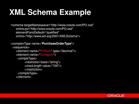 ppt xml schemas in oracle xml db powerpoint presentation free download id 4280842