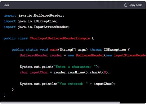 Demystifying Char Input In Java A Beginners Guide DodeaScholar