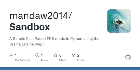 GitHub Mandaw2014 Sandbox A Simple Fast Paced FPS Made In Python