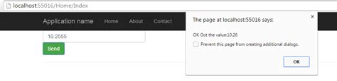 Javascript C MVC Controller Cannot Get Decimal Or Double Values From