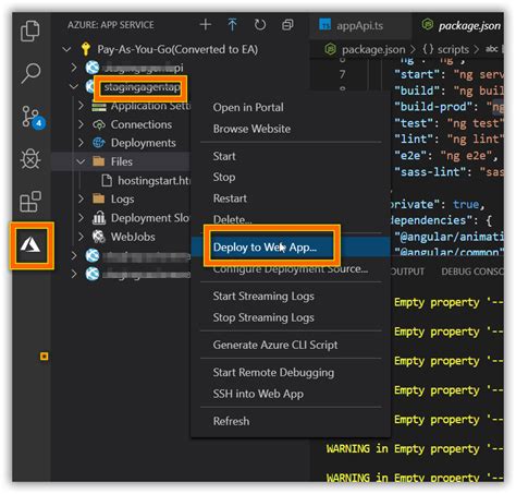 how to publish an angular app in azure linux web app service explained from scratch angular js