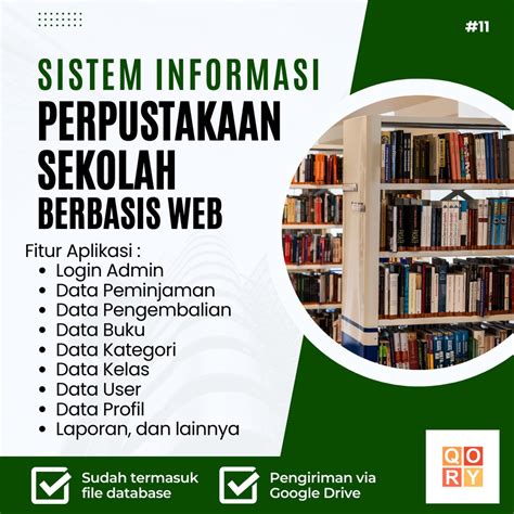 Jual Source Code Program Aplikasi Sistem Informasi Perpustakaan