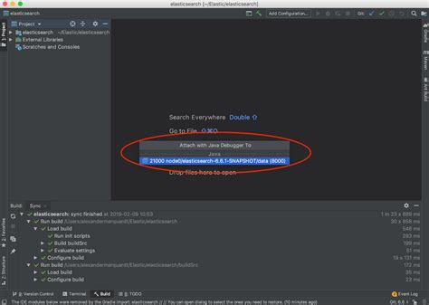 setup run and debug elasticsearch source code in intellij idea elastic blog