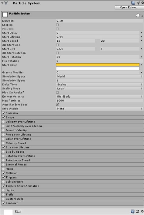 how to convert particle system on animation questions and answers unity discussions