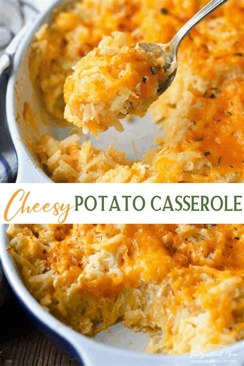 Aunt Bees Cheesy Potato Casserole 3 Ingredients The Seasoned Mom