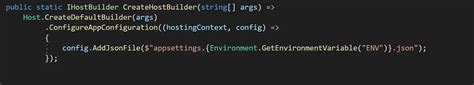 How To Set Appsettings Json For Dev And Release Environments In ASP NET